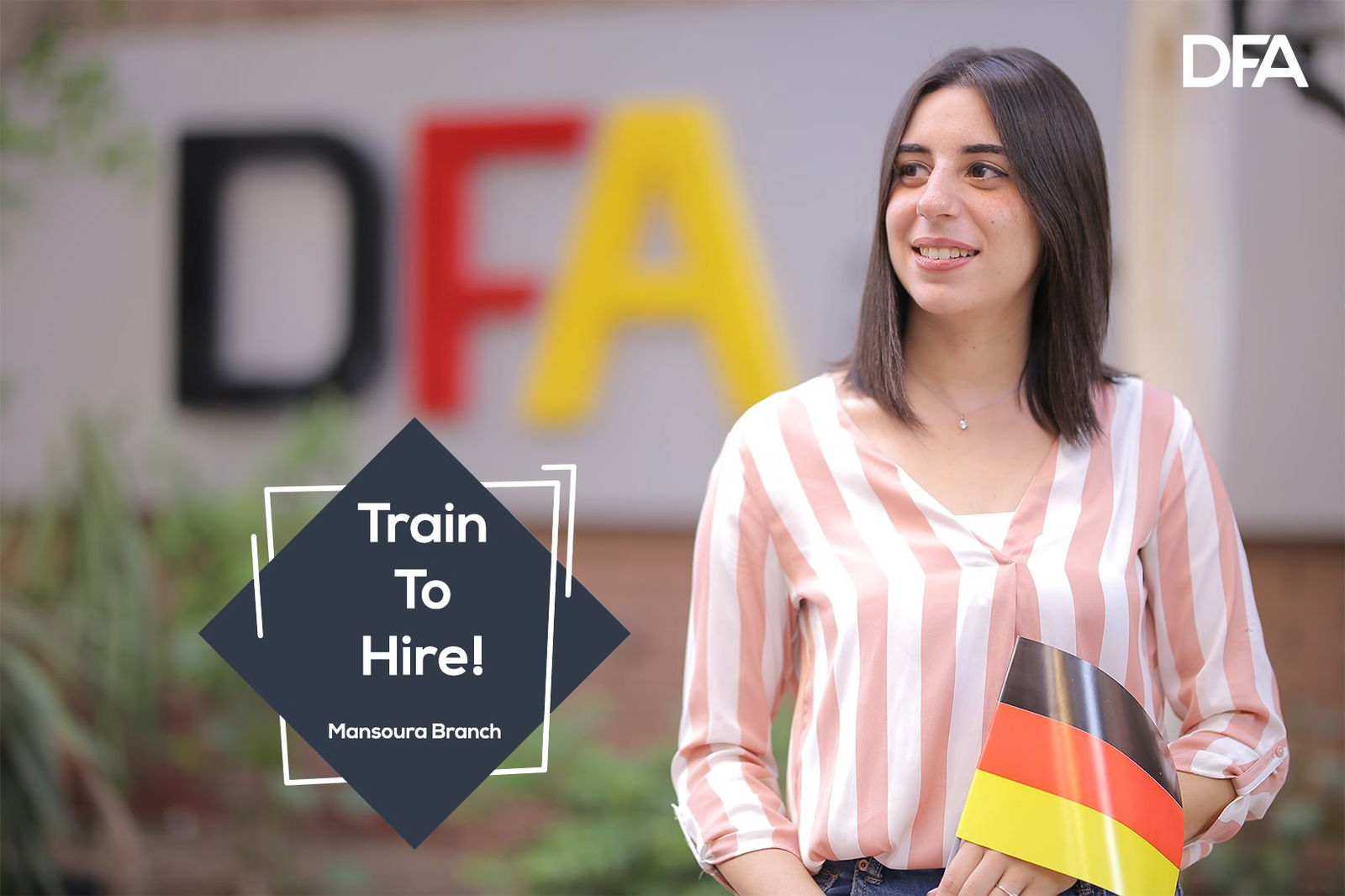 Course : [Train to Hire German program] by DFA | WUZZUF]