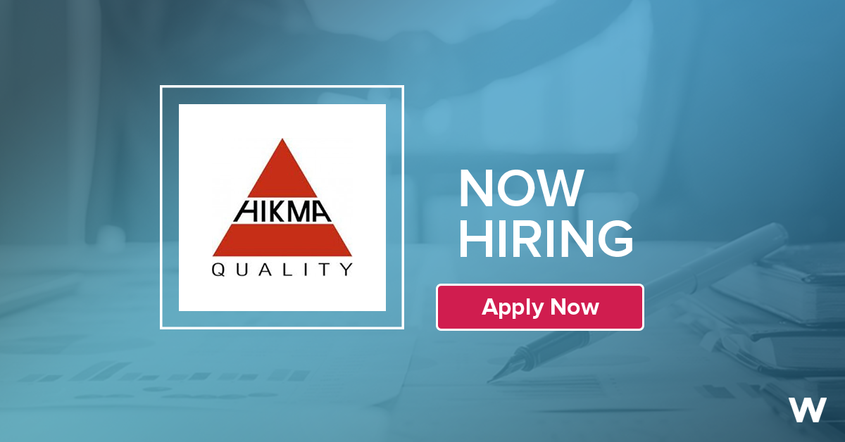 Jobs and Careers at Hikma Pharmaceuticals, Egypt | WUZZUF